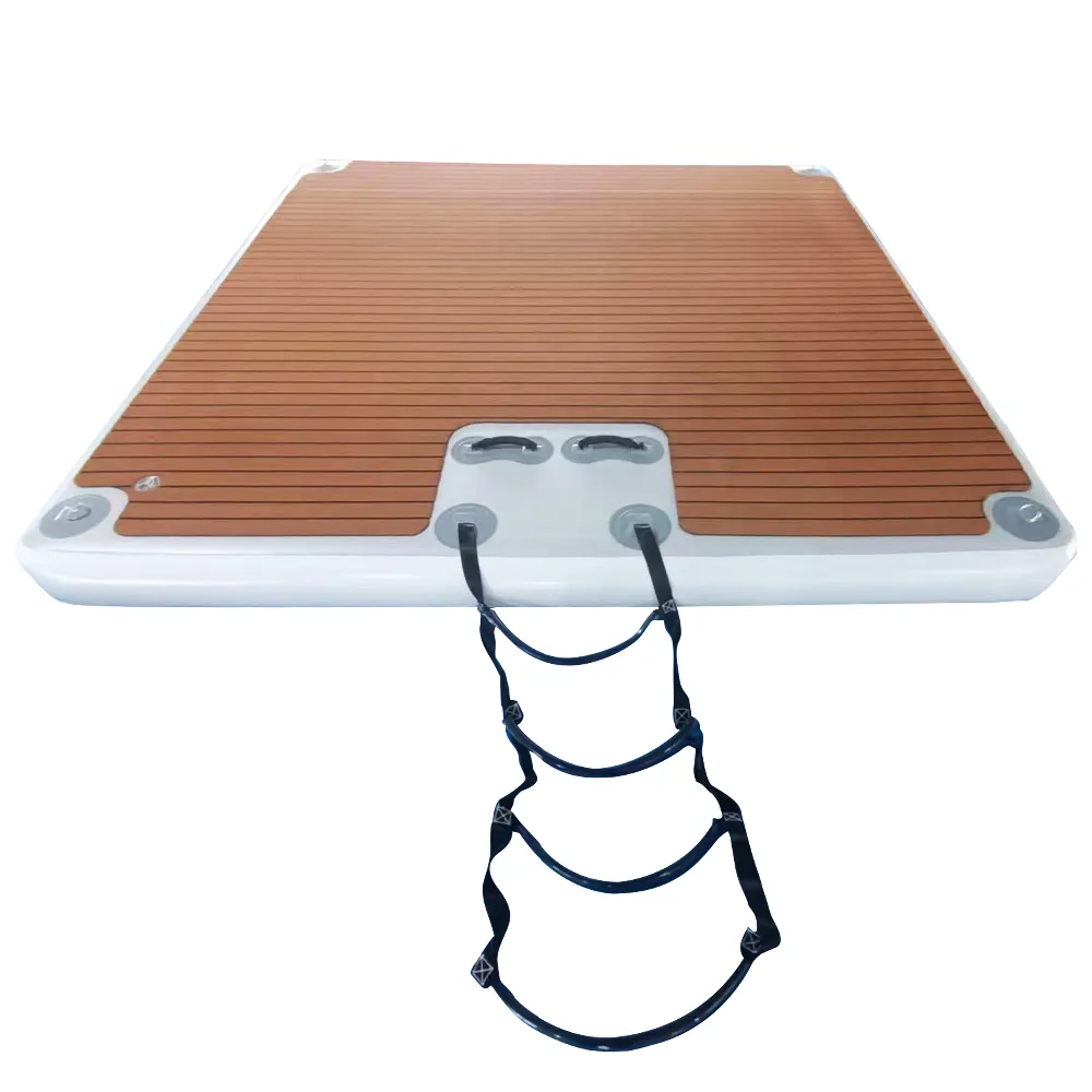 Discover the 3*3m Square Floating Yacht Island for Comfort